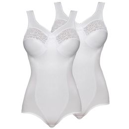 SuSa Corsage 'Basic' Damen Gr&ouml;&szlig;e 95 wei&szlig;