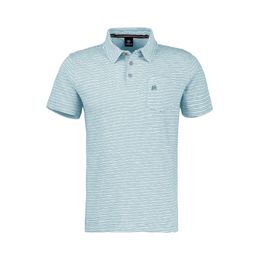 Lerros Poloshirt Herren Gr&ouml;&szlig;e S hellblau / wei&szlig;