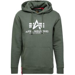Alpha Industries Sweatshirt 'Basic' Herren Gr&ouml;&szlig;e L dunkelgr&uuml;n