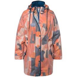 Ulla Popken Jacke Damen Gr&ouml;&szlig;e XL/XXL blau / orange