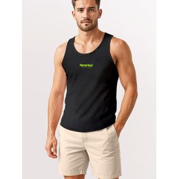 Neverless Shirt 'Beach Club Palme' Herren Gr&ouml;&szlig;e XXL schwarz