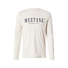 Mustang Shirt 'Asheville' Herren Gr&ouml;&szlig;e XXXL creme / schwarz