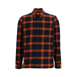 CHASIN' Chasin' Hemd 'Axel Xedo' Herren Gr&ouml;&szlig;e S navy / orange