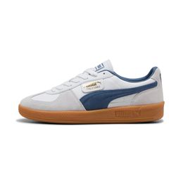 Puma Sneaker 'Palermo' Herren Gr&ouml;&szlig;e 45 marine / grau / wei&szlig;