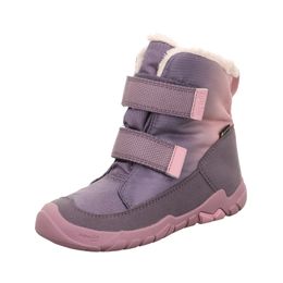 Superfit Snowboots 'Trace' Jungen Gr&ouml;&szlig;e 28 lila / aubergine / ros&eacute;
