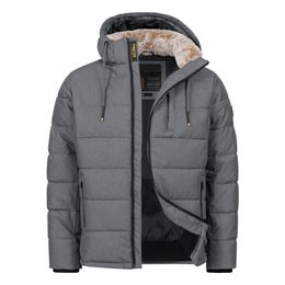 INDICODE Jeans Winterjacke 'Hebero' Herren Gr&ouml;&szlig;e XL grau