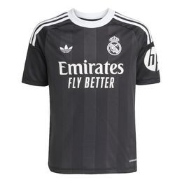 adidas Performance Funktionsshirt 'Real Madrid 25/26' Jungen Gr&ouml;&szlig;e 176 schwarz / wei&szlig;