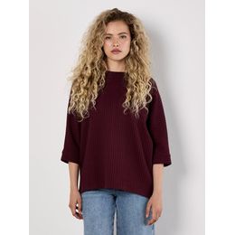 Apricot Pullover Damen Gr&ouml;&szlig;e M weinrot