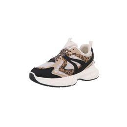Ital-Design Sneaker Damen Gr&ouml;&szlig;e 41 beige / braun / pueblo / schwarz