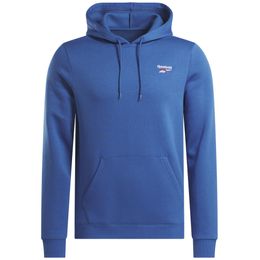 Reebok Sportsweatshirt 'Identity' Herren Gr&ouml;&szlig;e L royalblau / dunkelrot / wei&szlig;