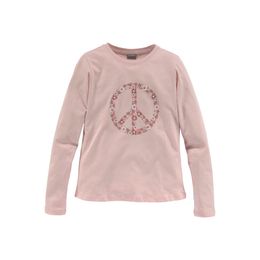 Kidsworld Shirt M&auml;dchen Gr&ouml;&szlig;e 128/134 mischfarben / rosa