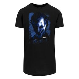 F4NT4STIC T-Shirt 'DC Comics Batman Arkham Asylum Joker Face' Herren Gr&ouml;&szlig;e 4XL royalblau / schwarz / wei&szlig;