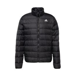 adidas Sportswear Sportjacke 'Essentials' Herren Gr&ouml;&szlig;e S schwarz / wei&szlig;