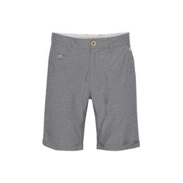 Blend Chinoshorts 'Sergio' mit Struktur-Muster Herren Gr&ouml;&szlig;e 34 grau