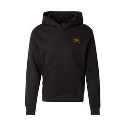 Alpha Industries Sweatshirt Herren Gr&ouml;&szlig;e XXXL dunkelgelb / schwarz