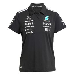 adidas Performance Sportshirt 'Mercedes - AMG Petronas Formula One Team' Damen Gr&ouml;&szlig;e XL/XXL t&uuml;rkis / schwarz / wei&szlig;