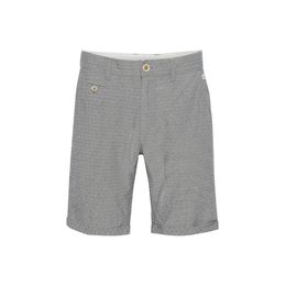 Blend Chinoshorts 'Sergio' mit Struktur-Muster Herren Gr&ouml;&szlig;e 34 grau