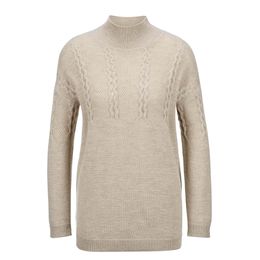 Madeleine Mode Madeleine Pullover Damen Gr&ouml;&szlig;e M cappuccino