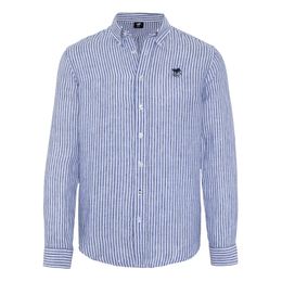 POLO SYLT Hemd Herren Gr&ouml;&szlig;e XXL blau / navy / wei&szlig;