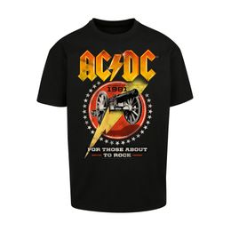 F4NT4STIC Shirt 'ACDC Rock Band Shirt For Those About To Rock 1981' Herren Gr&ouml;&szlig;e XL gelb / orange / rot / schwarz / wei&szlig;