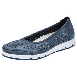 Rieker Ballerinas ' L3065 ' Damen Gr&ouml;&szlig;e 39 blau