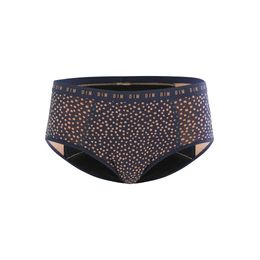 DIM Periodenpanty ' Protect Panty stark ' Damen Gr&ouml;&szlig;e M/L dunkelblau / hellpink