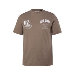 Men Plus T-Shirt Herren Gr&ouml;&szlig;e L hellbraun