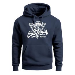 Neverless Sweatshirt 'California Wave' Herren Gr&ouml;&szlig;e XL navy