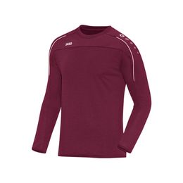 Jako Sportsweatshirt Herren Gr&ouml;&szlig;e XL burgunder / wei&szlig;