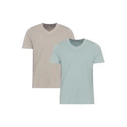 Kangaroos T-Shirt Herren Gr&ouml;&szlig;e M taupe / mint