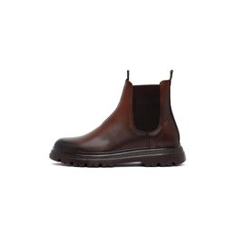 Derimod Chelsea Boots Herren Gr&ouml;&szlig;e 44 rostbraun