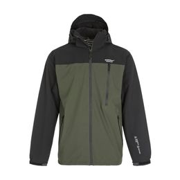 WEATHER REPORT Outdoorjacke 'Delton' Herren Gr&ouml;&szlig;e 4XL khaki / schwarz