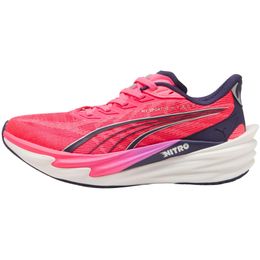 Puma Laufschuh 'Deviate Nitro 4' Damen Gr&ouml;&szlig;e 40 pink / dunkelpink / wei&szlig;