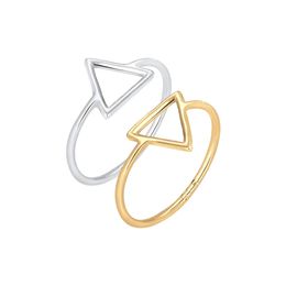 Elli Ring Damen Gr&ouml;&szlig;e 54 gold / silber
