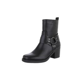 Ital-Design Stiefel Damen Gr&ouml;&szlig;e 41 schwarz Winterschuhe