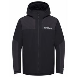 Jack Wolfskin Outdoorjacke Herren Gr&ouml;&szlig;e XL anthrazit / schwarz