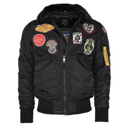 Top Gun Bomberjacke ' TG20213032 ' Herren Gr&ouml;&szlig;e XXXL schwarz