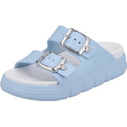 Rieker Pantolette Damen Gr&ouml;&szlig;e 36.5 hellblau