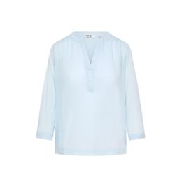 Senses.the Label Bluse BEL:LUNO mit Tunika-Ausschnitt Damen Gr&ouml;&szlig;e XL blau