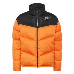 Plein Sport Winterjacke Herren Gr&ouml;&szlig;e L orange / schwarz