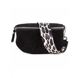 Lepelou G&uuml;rteltasche 'LIVIA medium' Damen Gr&ouml;&szlig;e 25 cm x 16 cm x 8 cm schwarz