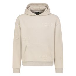 Sublevel Sweatshirt Herren Gr&ouml;&szlig;e S creme / kitt
