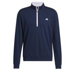 adidas Golf Funktionsshirt 'Lightweight Half-Zip' Herren Gr&ouml;&szlig;e M navy / wei&szlig;
