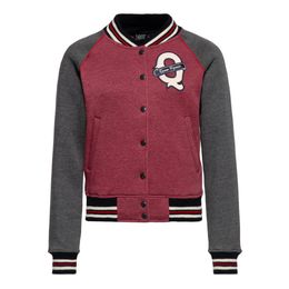 Queen Kerosin &Uuml;bergangsjacke 'Speed Queens' Damen Gr&ouml;&szlig;e M bordeaux