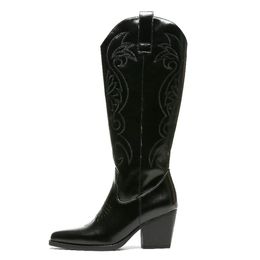 Smile Favorites Cowboystiefel Damen Gr&ouml;&szlig;e 37 schwarz Winterschuhe