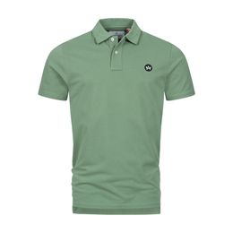 Kronstadt Poloshirt 'Imber' Herren Gr&ouml;&szlig;e M gr&uuml;n / schwarz