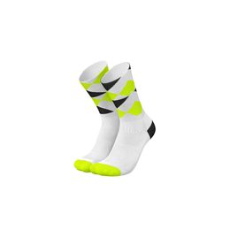 Incylence Sportsocken 'PEAKS' Damen Gr&ouml;&szlig;e 35/38 neongelb