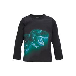 Kidsworld Shirt Jungen Gr&ouml;&szlig;e 140/146 neonblau / dunkelblau / hellgr&uuml;n