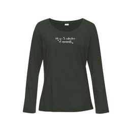 s.Oliver Shirt Damen Gr&ouml;&szlig;e L dunkelgr&uuml;n / wei&szlig;