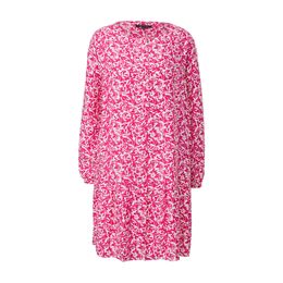 comma, COMMA Kleid Damen Gr&ouml;&szlig;e 44 pink / wei&szlig; Winterkleid